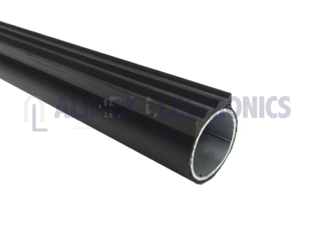 ESD Plastic Coated Pipe, Flat, Black | Alimex Electronics SA de CV